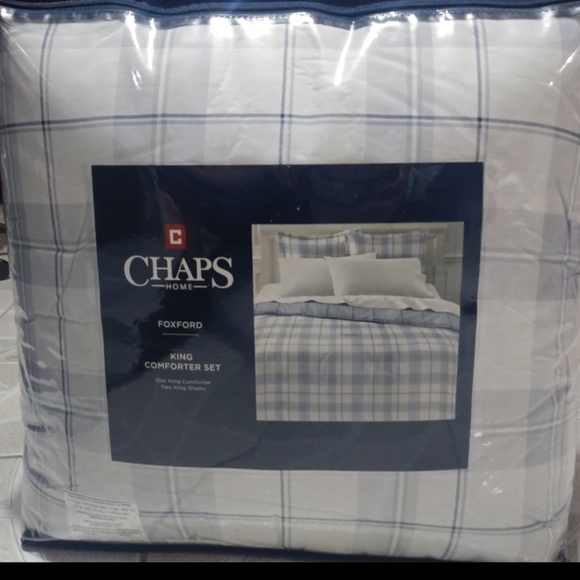 Chaps | Bedding | New Chaps King 3pc Comforter Set Foxford | Poshmark
